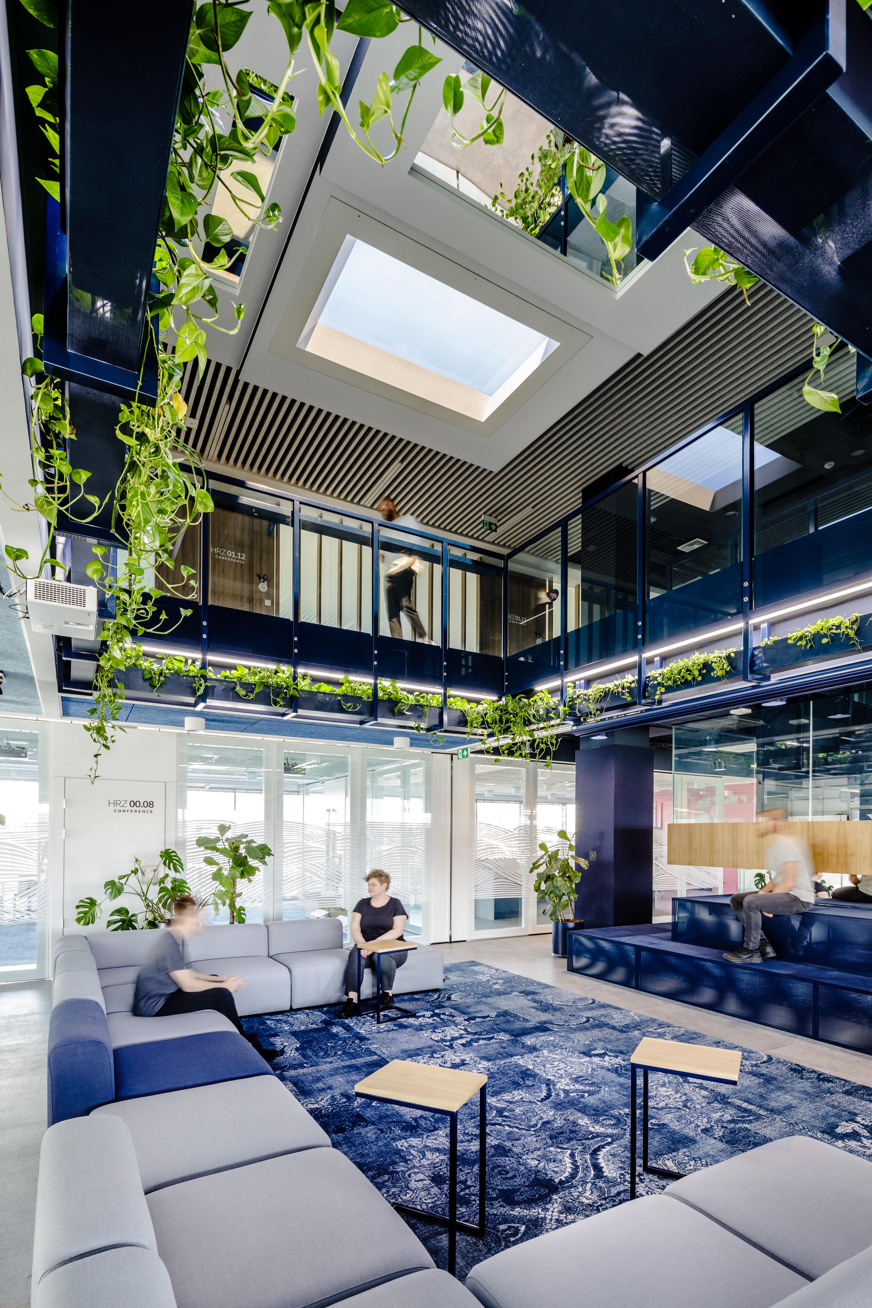 Natural working space - CoeLux at Nordea Bank in Warsaw
